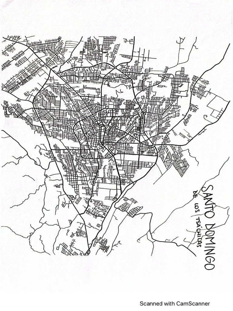 Mapa Santo Domingo | PDF