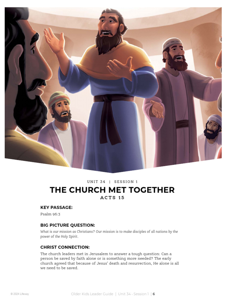 tgp4 v12 U34 s1 Ok Leader Guide | PDF | Acts Of The Apostles | Paul The ...