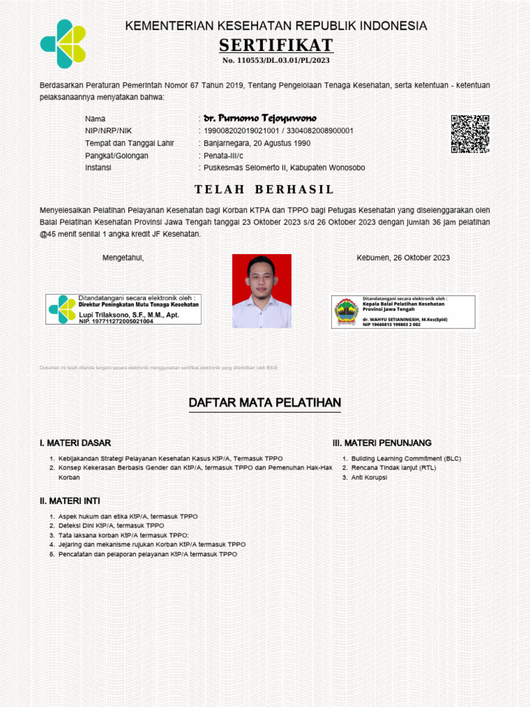 Purnomo Tejoyuwono | PDF