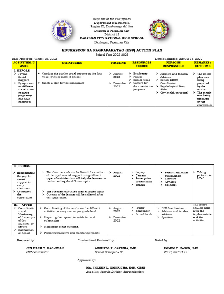 SAMPLE-ACTION-PLAN | PDF