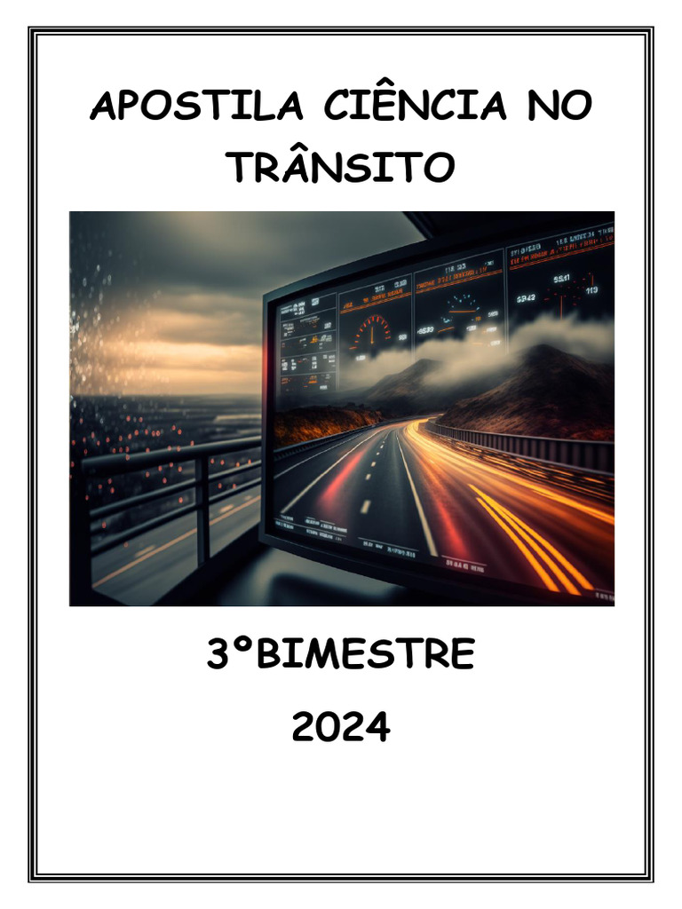 Causas e Prevenção de Acidentes de Trânsito | PDF | Leis do Movimento ...