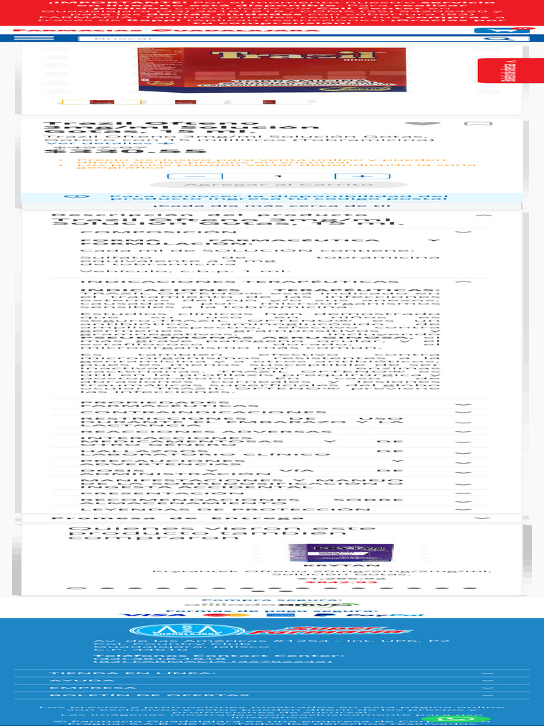 Trazil Ofteno 3mgml Solución Gotas, 15 ML | PDF | Medicina | Farmacología