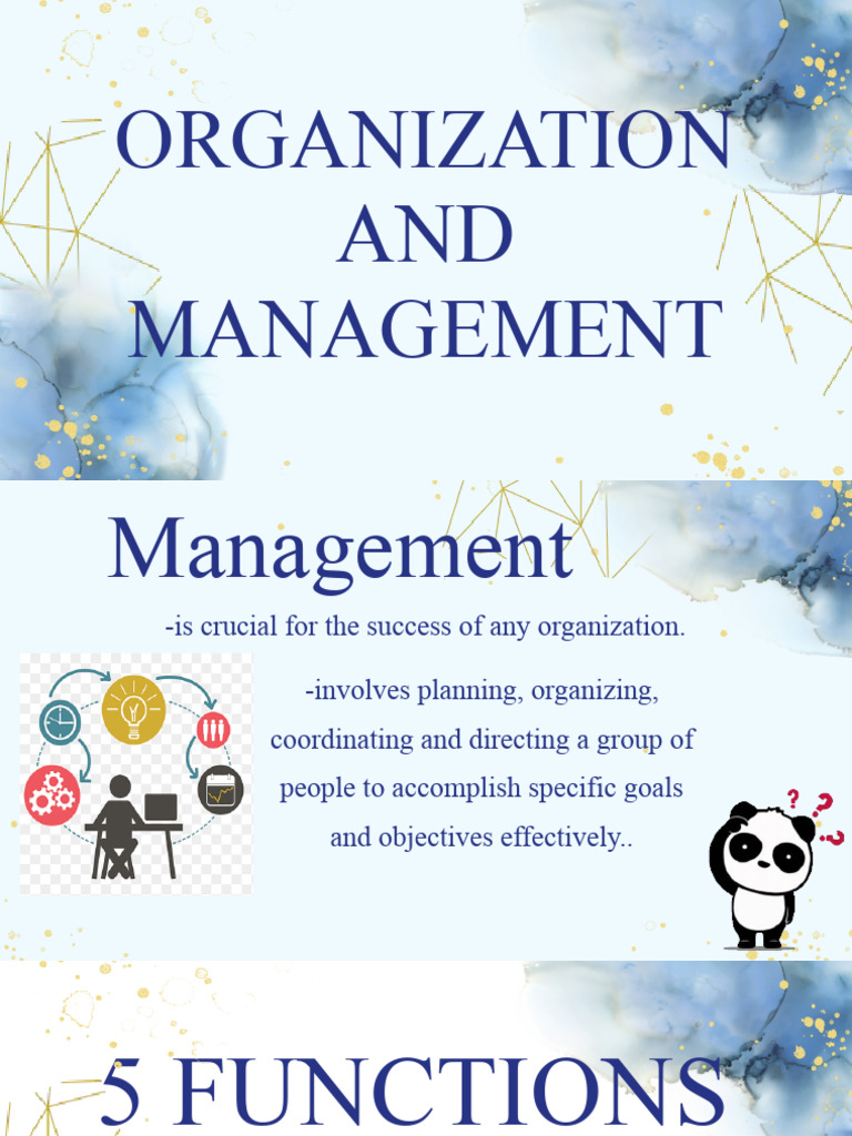 Organization Management | PDF | Leadership | Motivation