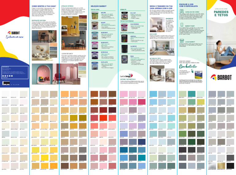 Catálogo de Cores Barbot 2023 | PDF | Cor | Tinta