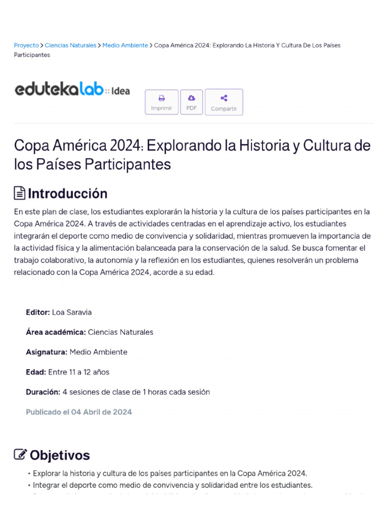 Copa América 2024 - Explorando La Historia Y Cultura de Los Países ...