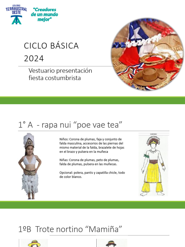 Vestimenta Básica 2024 | PDF | Falda | Moda