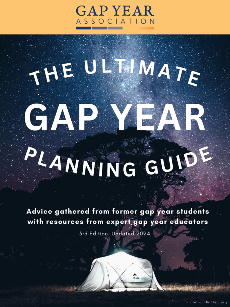 Ultimate Gap Year Planning Guide 2024 | PDF | Experience | Learning