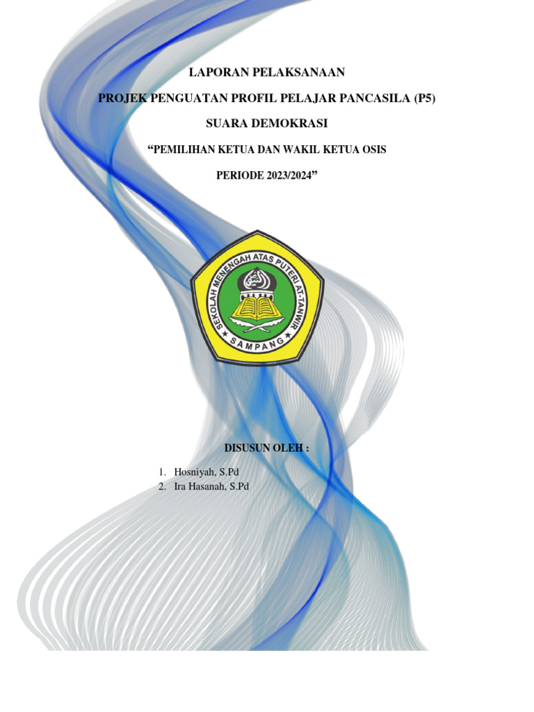 Laporan Hasil p5 Fix Suara Demokrasi Dan Lampiran | PDF | Karier & Perkembangan | Ilmu Sosial