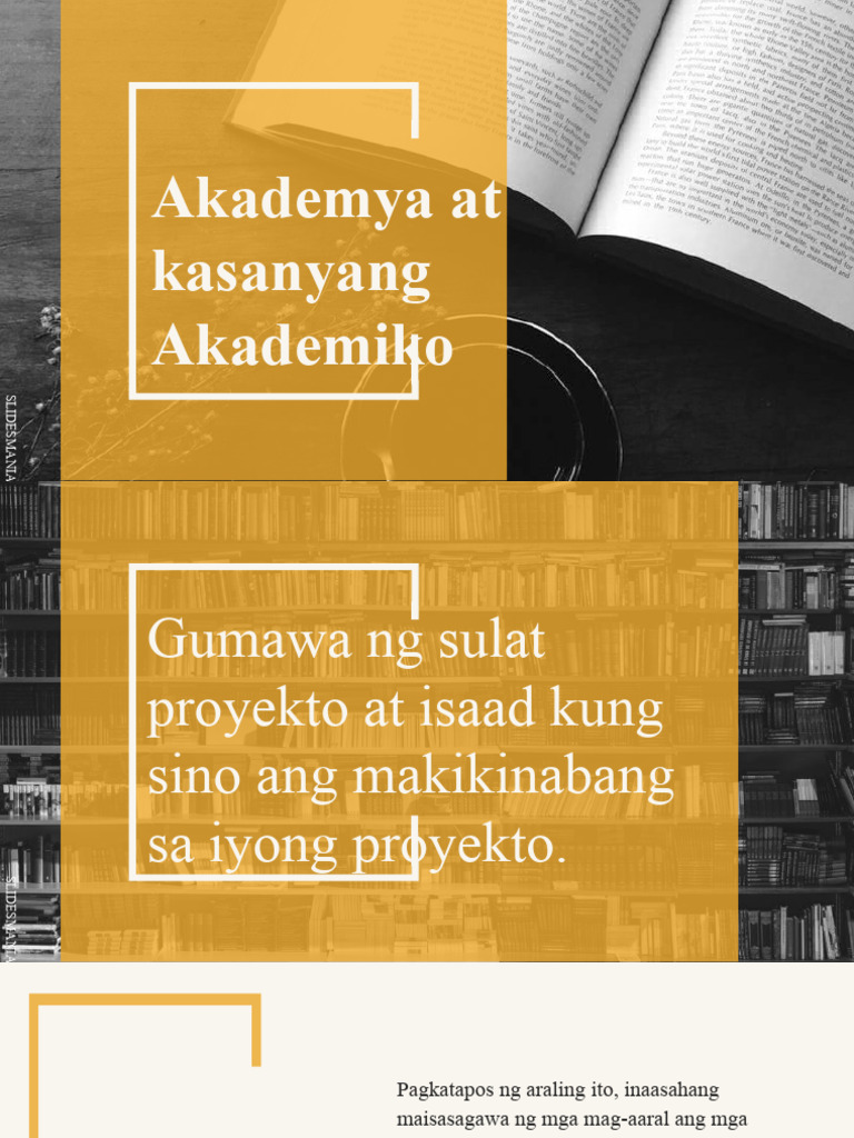 Tungkulin ng Akademya at Kahalagahan | PDF | Computing