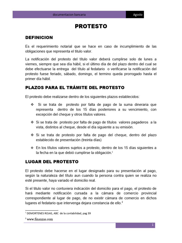 Protest o | PDF | Cheque