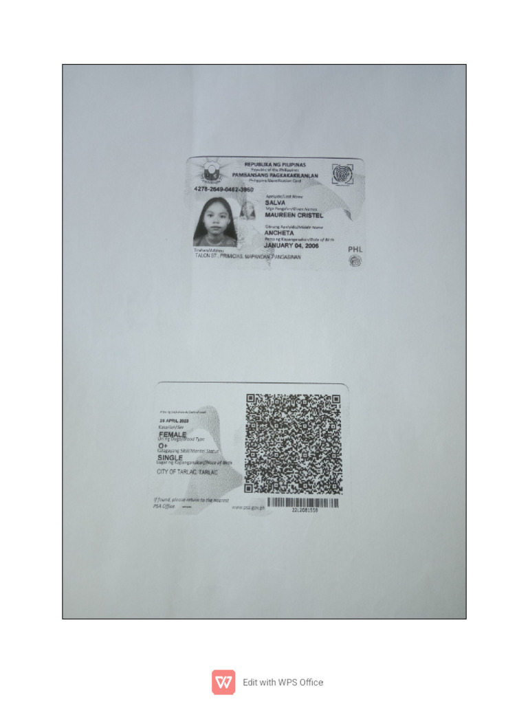 National ID | PDF