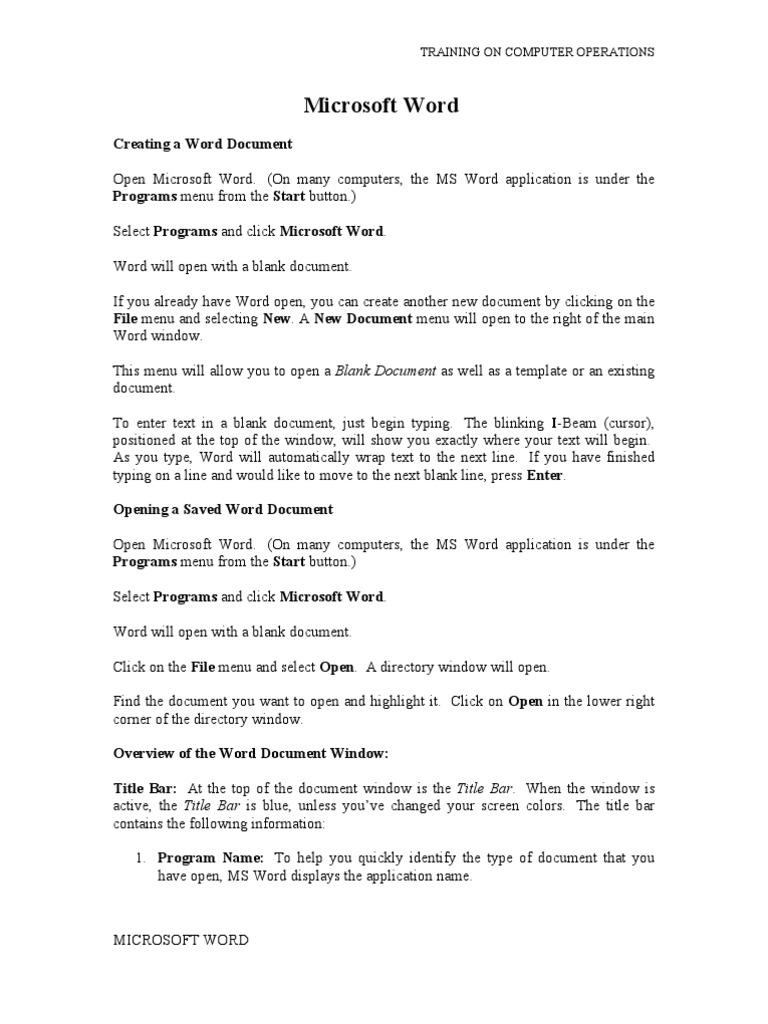 Microsoft Word 2002 | PDF | Microsoft Word | Button (Computing)