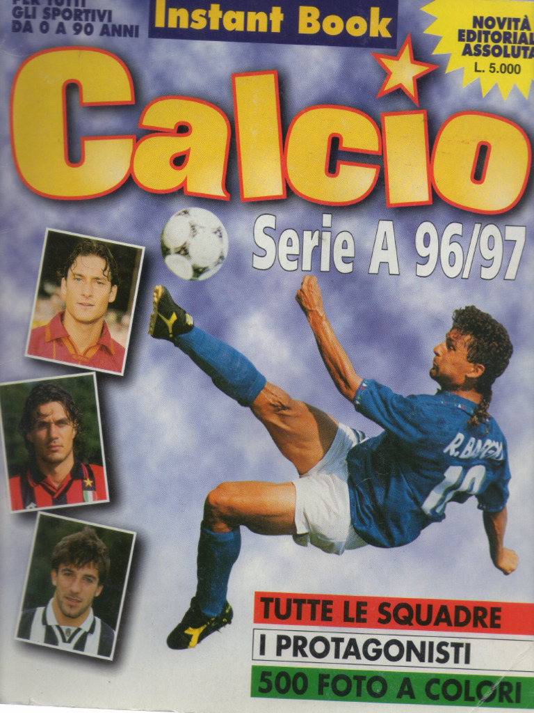 1996-1997 - Instant Book - Calcio Serie A | PDF