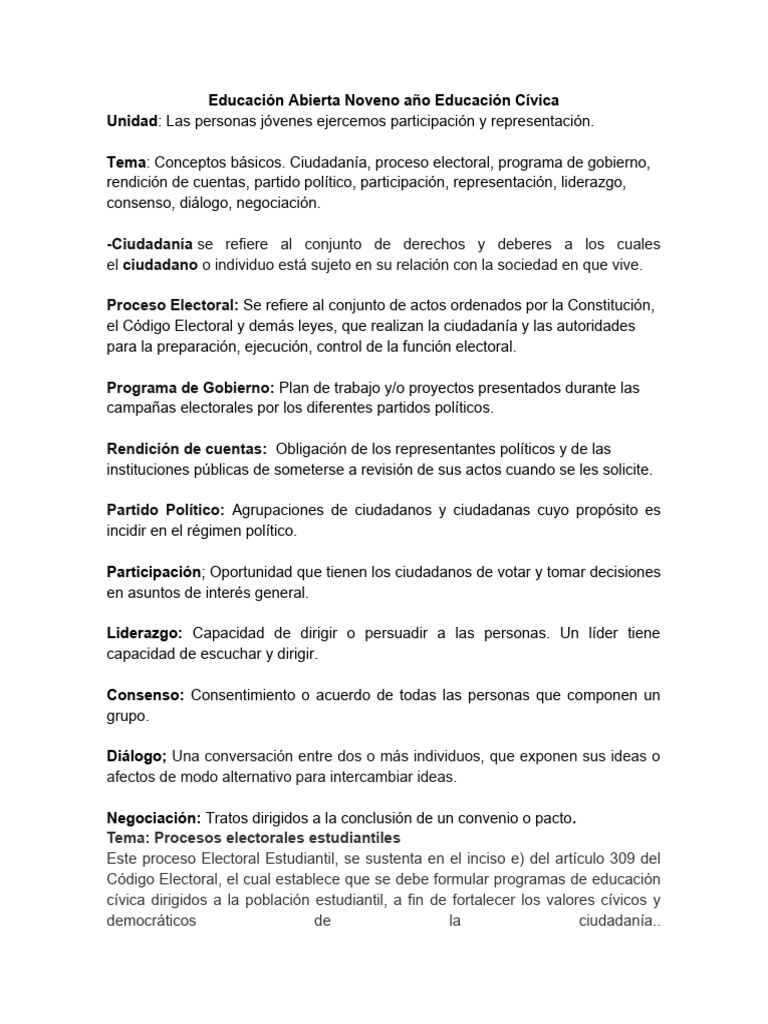 Práctica 2 de Cívica | PDF | Derechos humanos | Democracia Práctica 2 de Cívica | PDF | Derechos humanos | Democracia