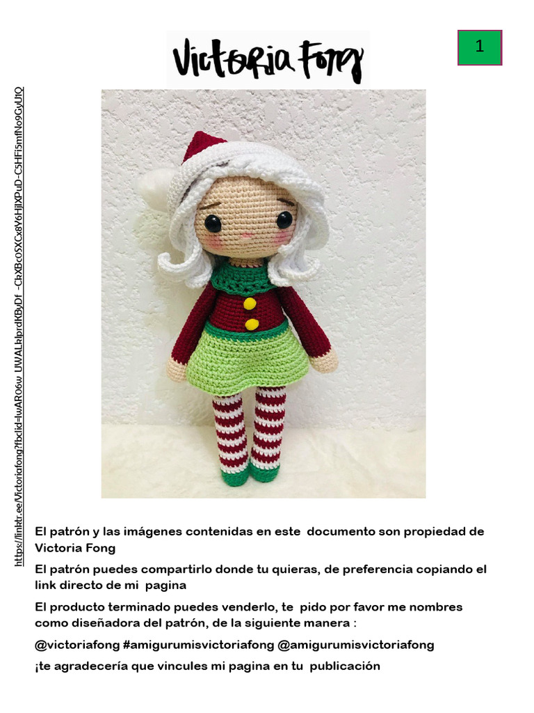 Patron Elfa Navidad | PDF