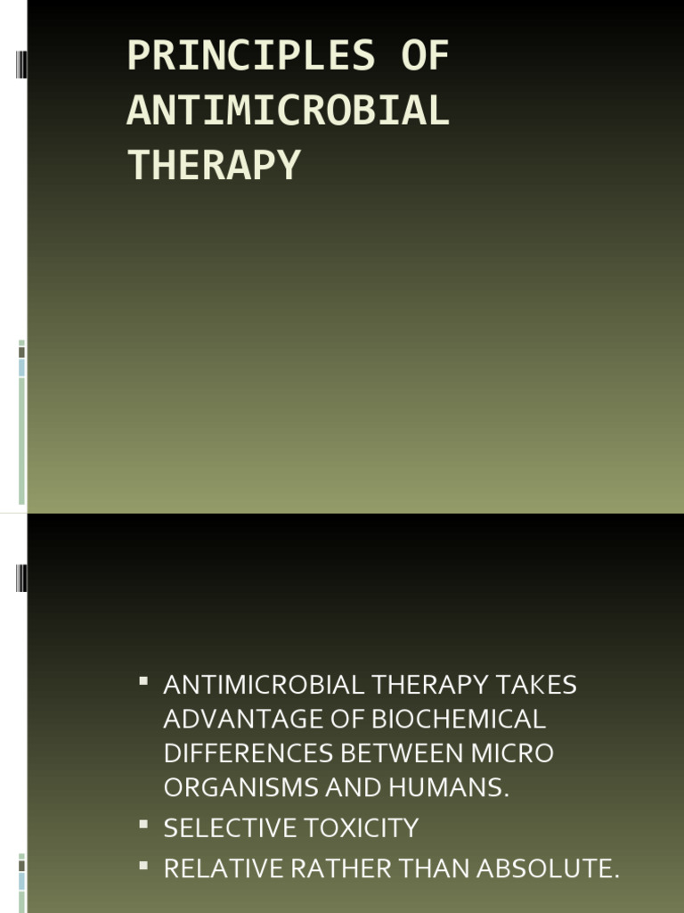 Antimicrobial Therapy | PDF | Antimicrobial | Infection