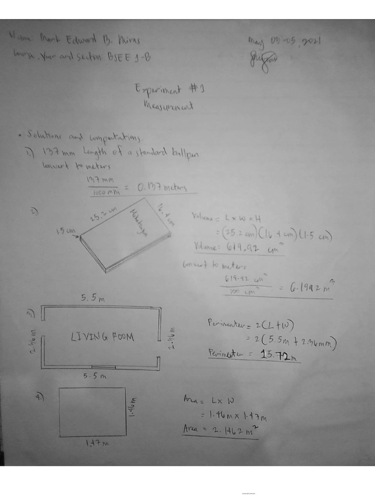 Experiment - 1 (Physics Laboratory) | PDF