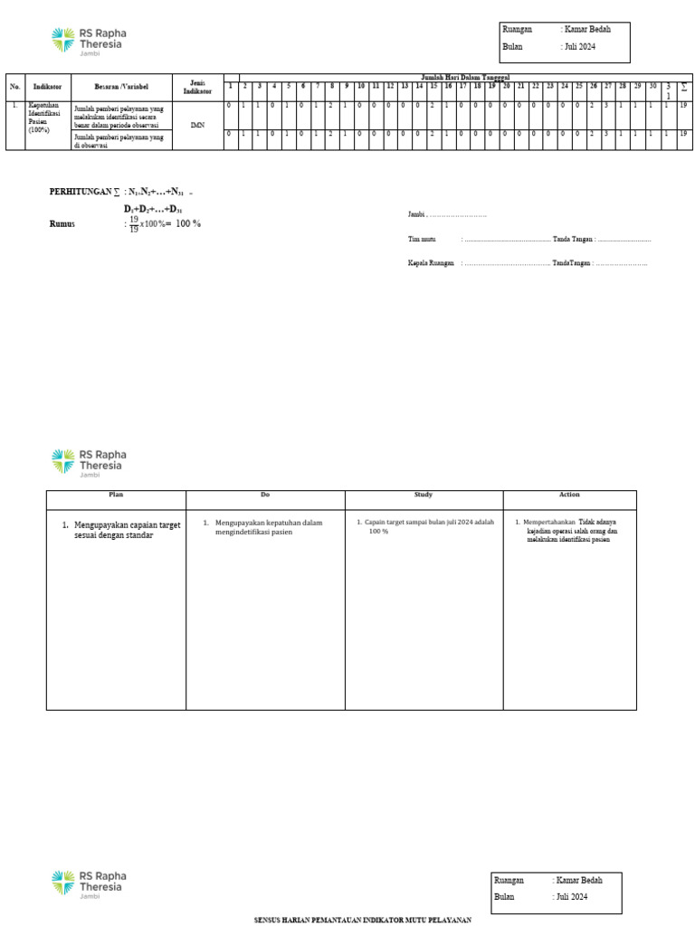 Mutu Juli 2024 | PDF