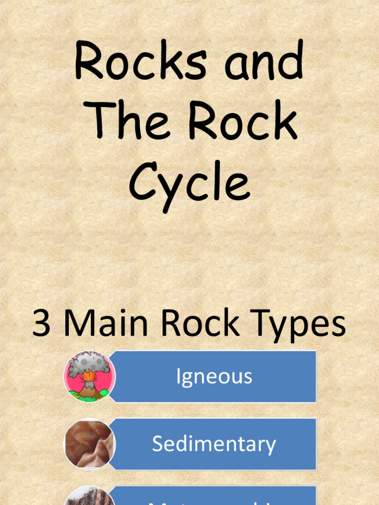 Earth Science - Rocks and The Rock Cycle | PDF