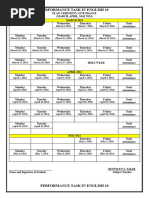 NAT Test Schedule 2024-1 | PDF