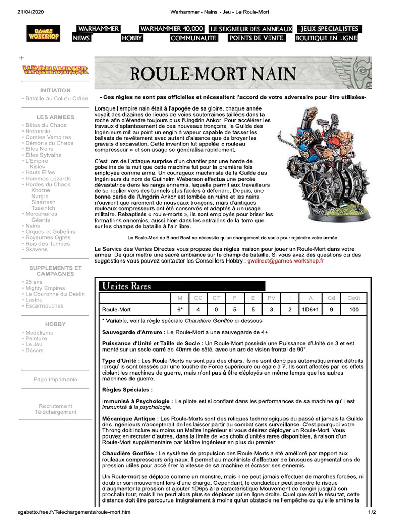 DEATHROLLER | PDF