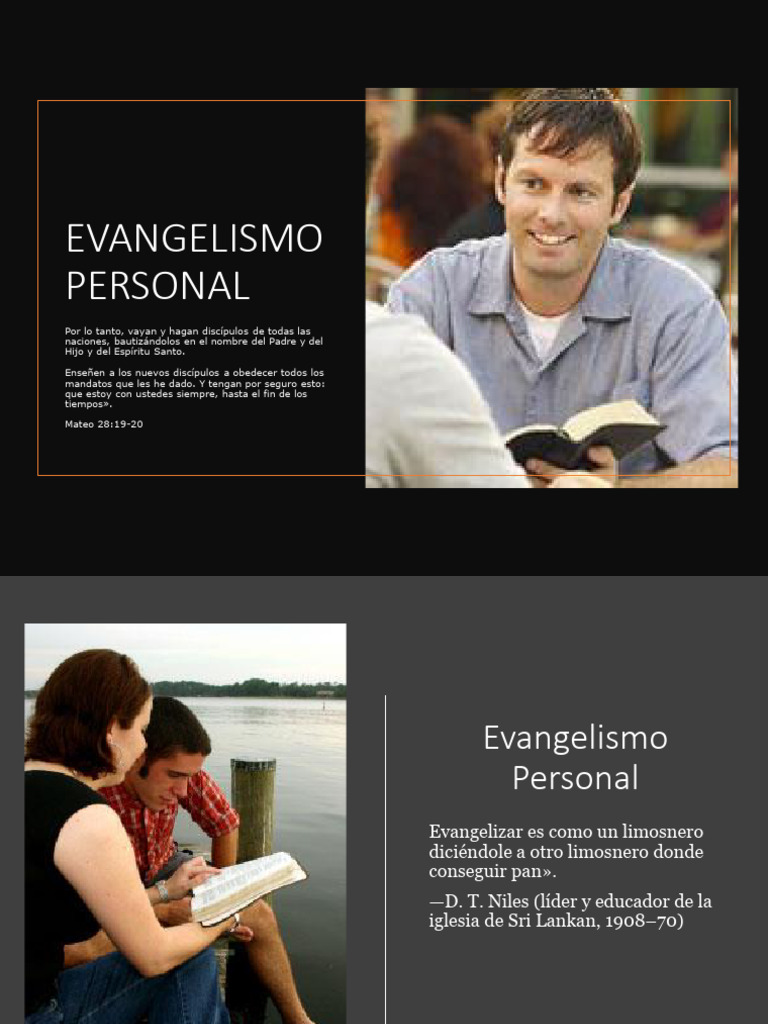 Clases Evangelismo Personal | PDF | Jesús | Cristo (título)