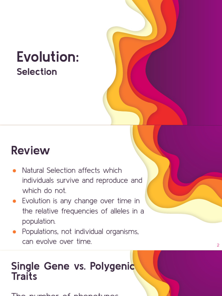 Bio Complete - Evolution - Selection and Speciation | PDF | Natural ...