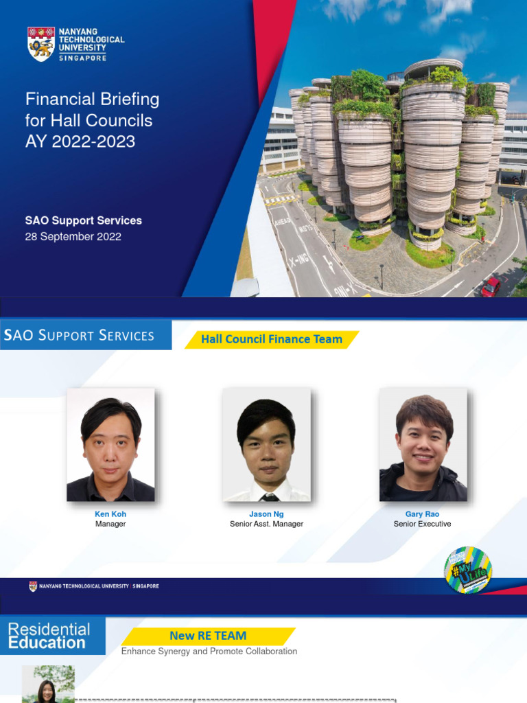 Hall Council Finance Briefing 2022-2023 | PDF | Receipt | Invoice