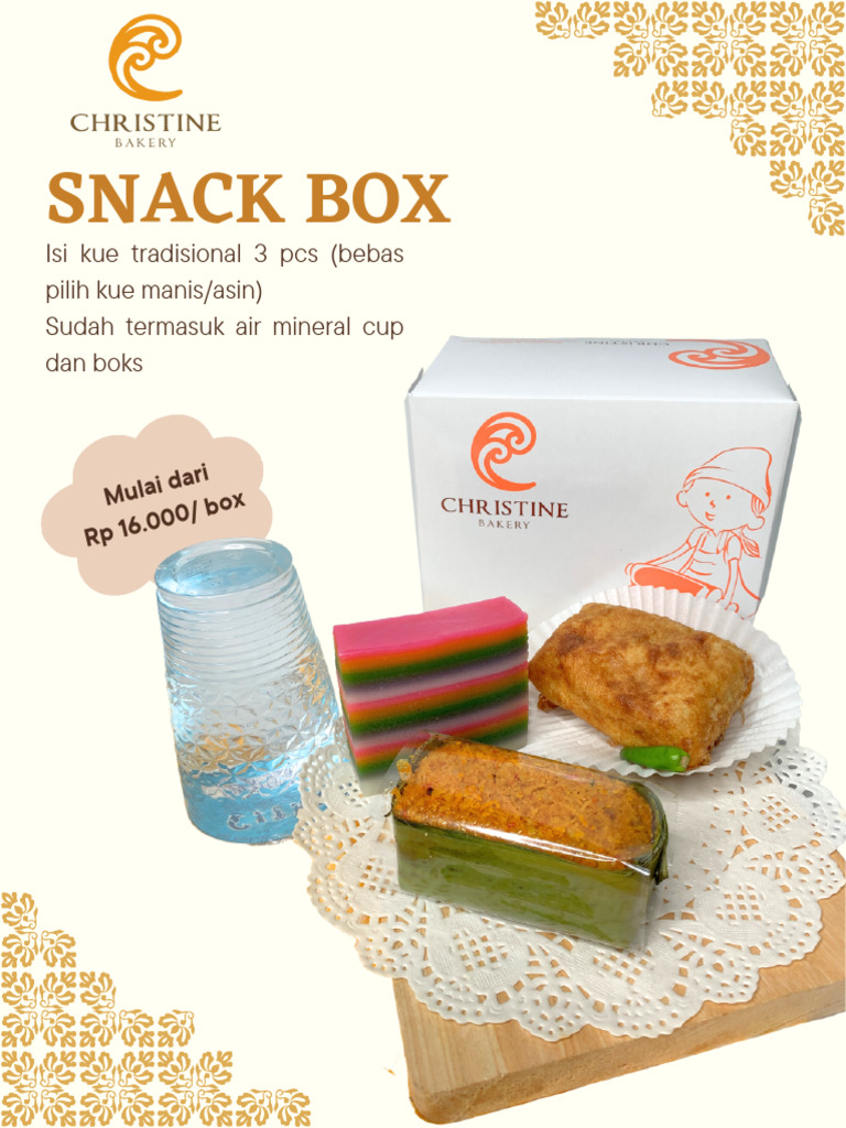 Katalog Snack Box Christine Bakery | PDF