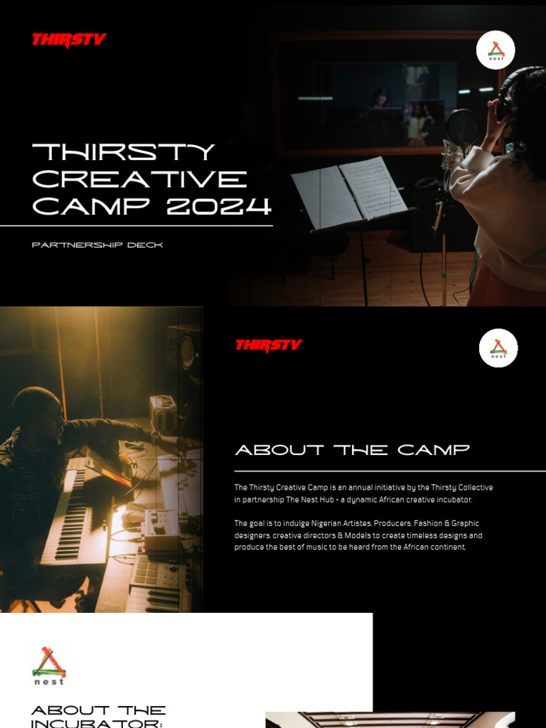 Thirsty Creative Camp | PDF | Fashion | Creativity