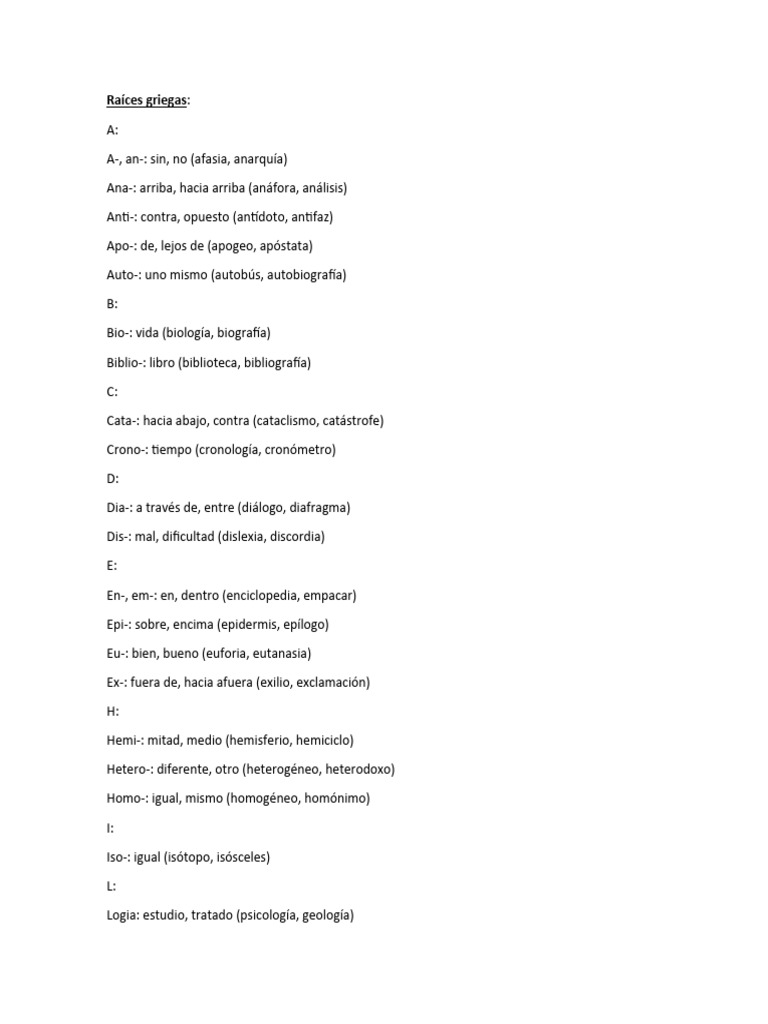 Raíces Griegas y Latinas | PDF | Justicia | Crimen y violencia