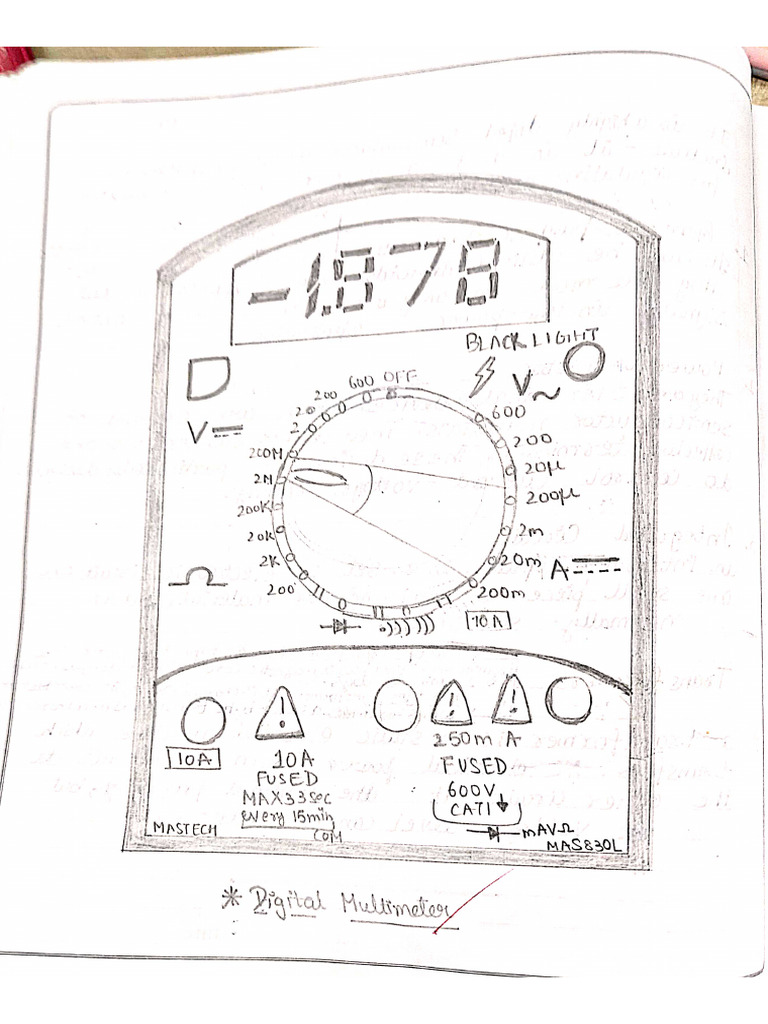 Concept of Digital and Analog Multimeter | PDF
