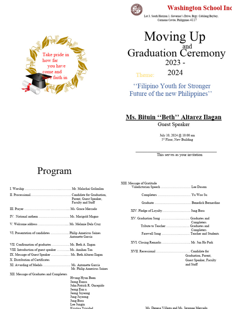 Graduation Program | PDF