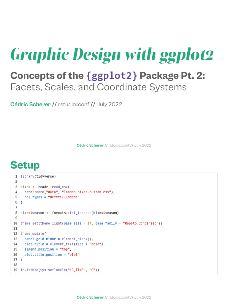 ggplot2 Facets and Scales Explained | PDF