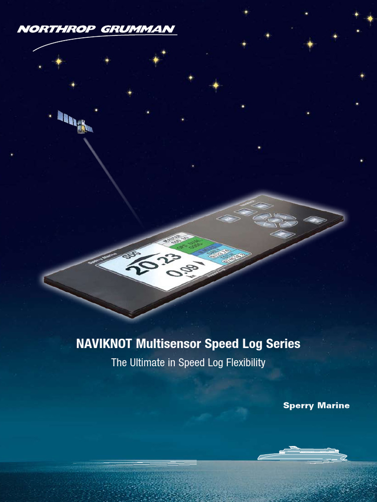 NAVIKNOT Multisensor Speed Log 1 | PDF | Global Positioning System