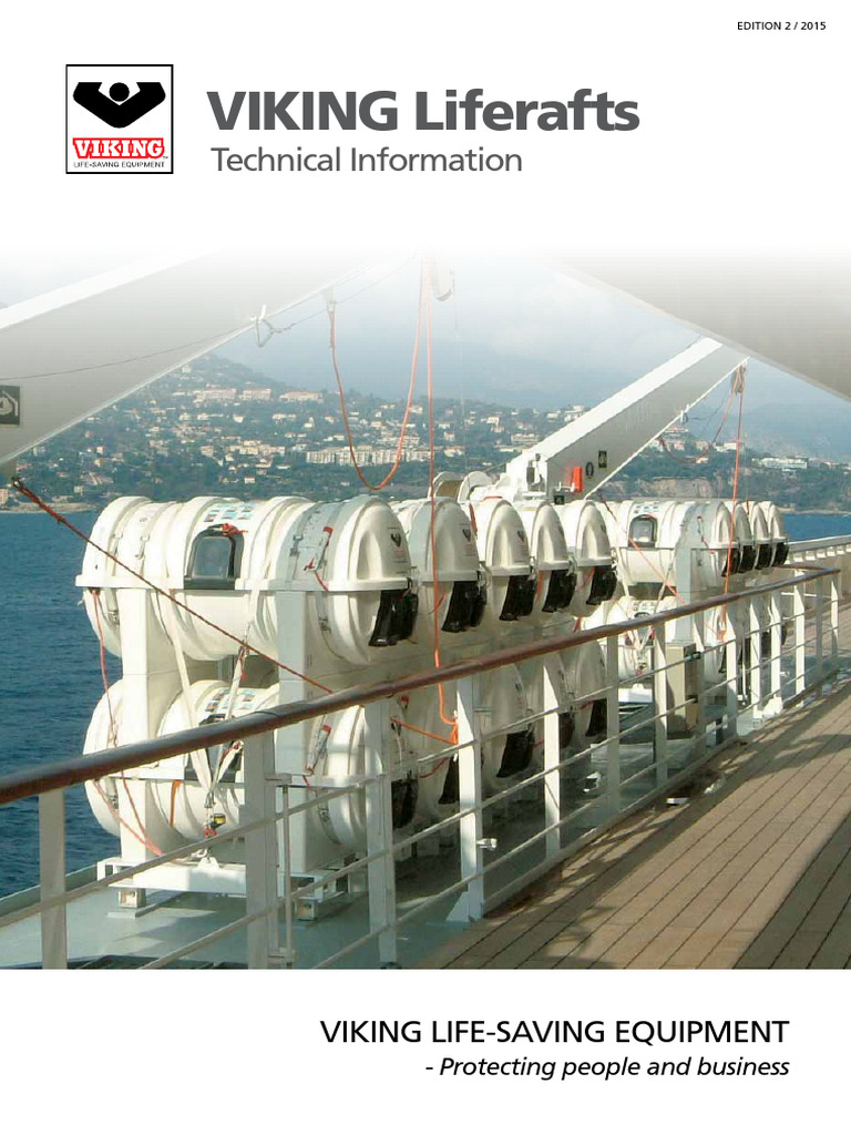 VIKING Technical Liferafts (Aug. 2015) | PDF | Logistics | Ships