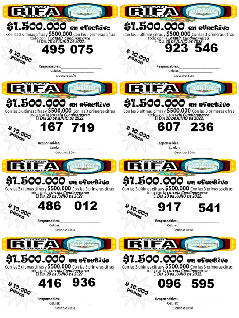 Gran Rifa.01 | PDF