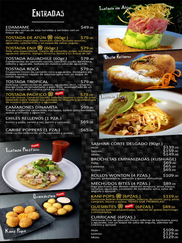 Menu Enji Sushi | PDF