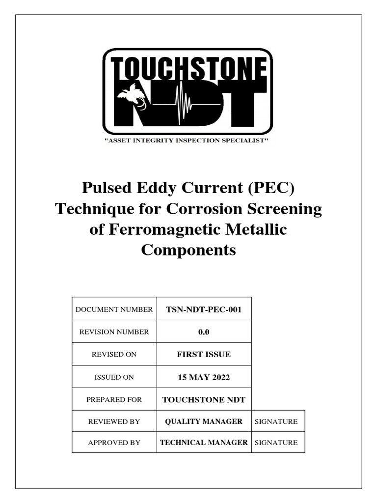 PEC Technique for Corrosion Screening | PDF | Nondestructive Testing ...