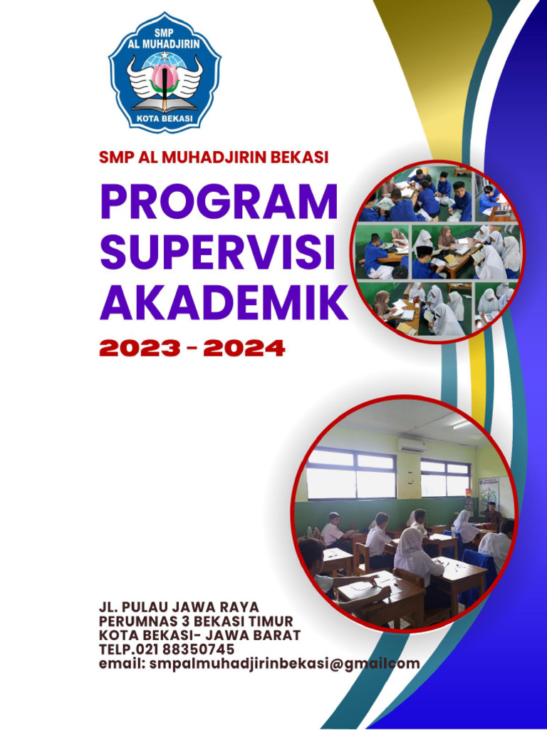 Program Supervisi Tahun Pelajaran 2023-2024 | PDF