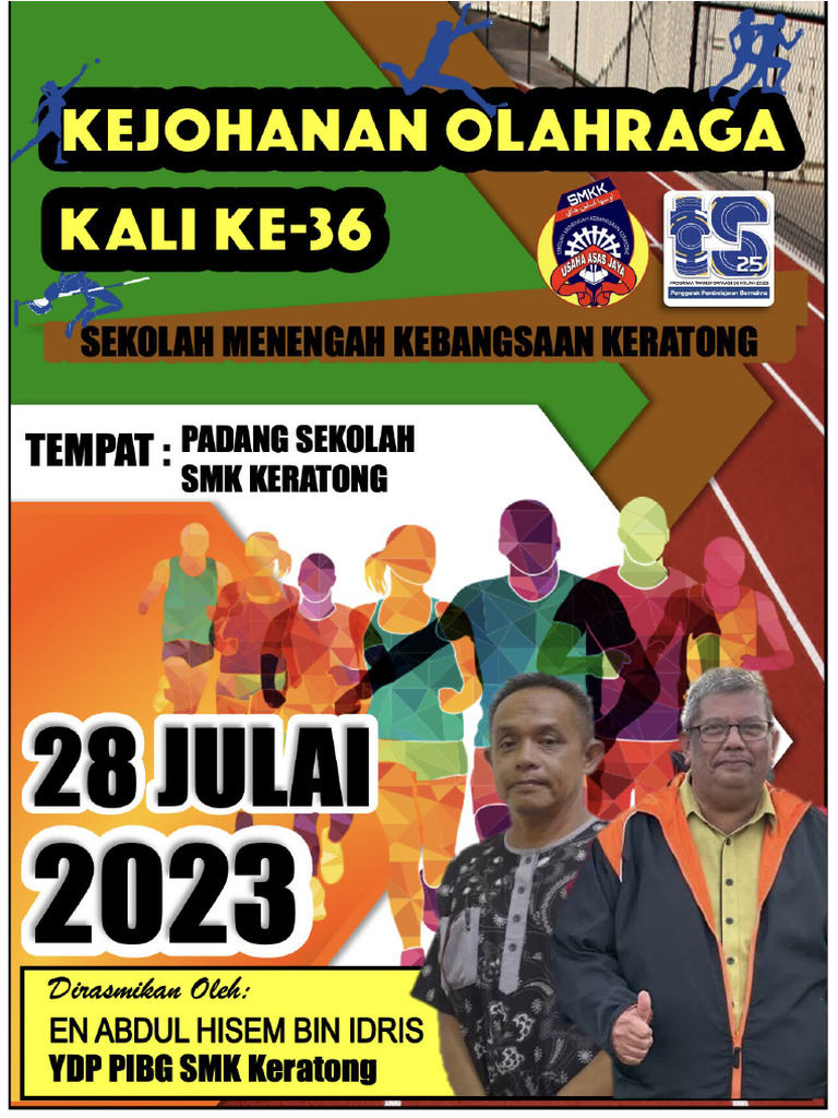 Buku Program Kejohanan 2023 | PDF