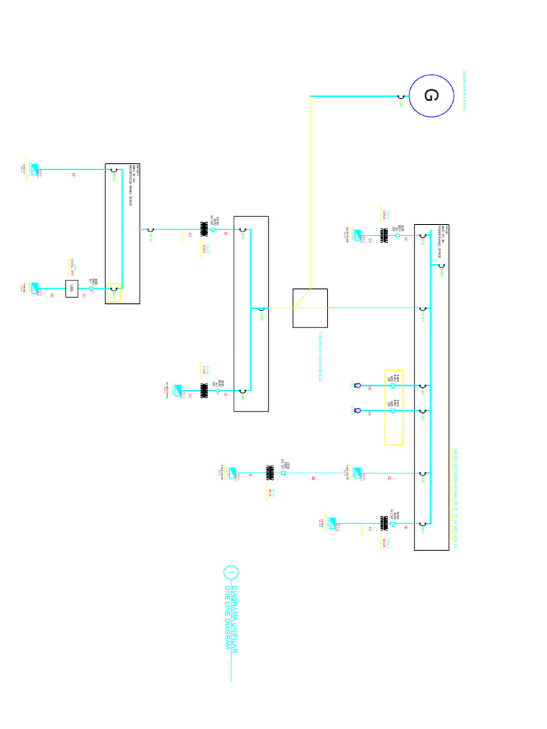 Unifilar Diagram for Power Panels | PDF