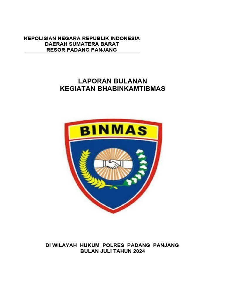 Lapbul Bhabin Juli 2024 | PDF