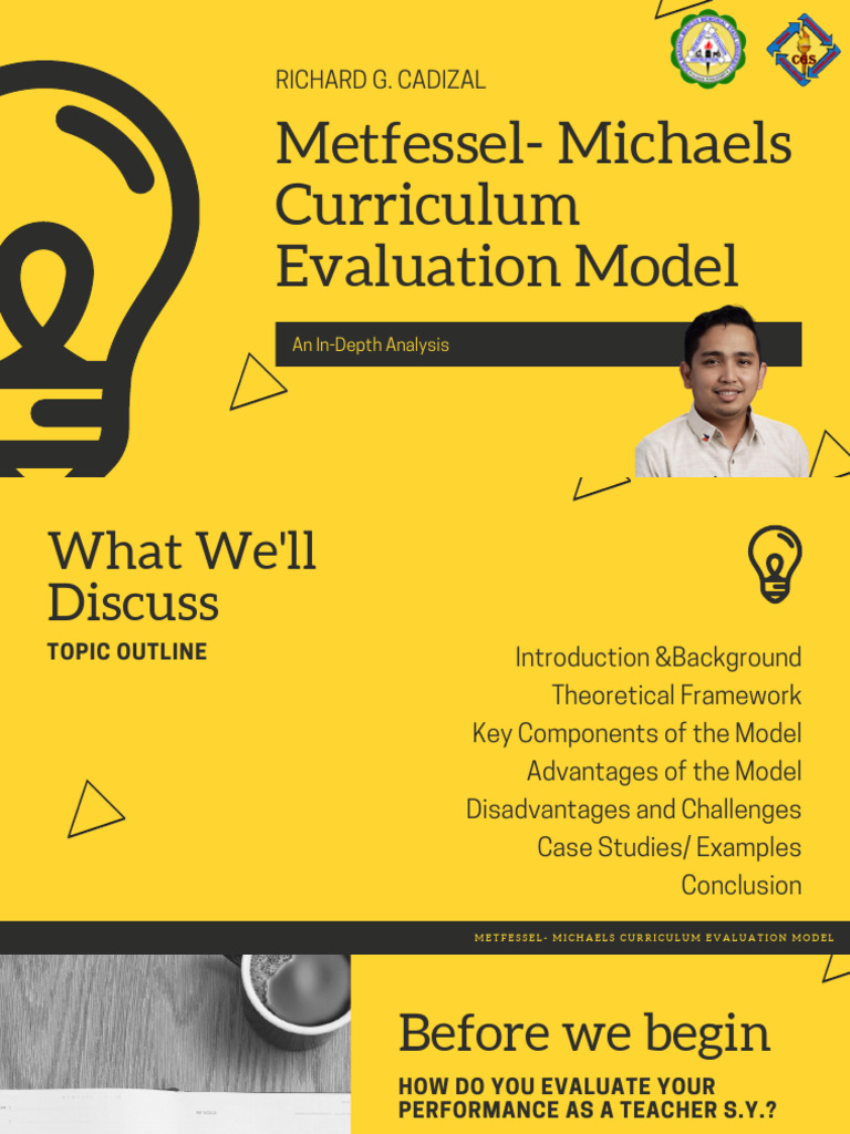 Metfessel - Michaels Curriculum Evaluation Model | PDF | Evaluation | Methodology
