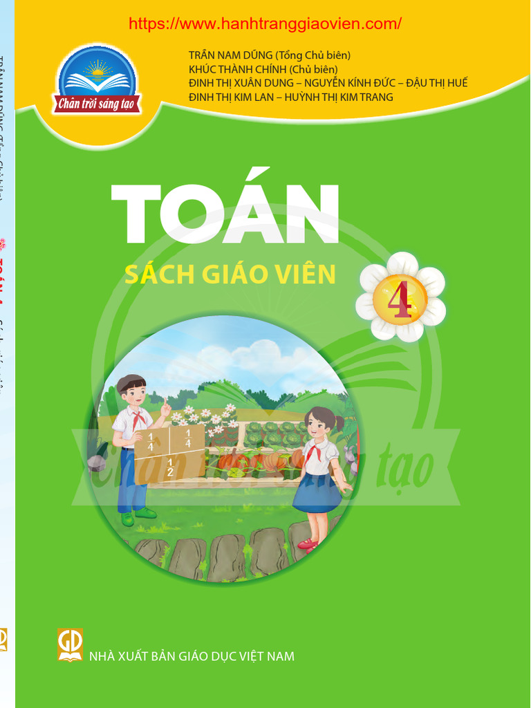 SGV TOÁN 4 CTST TẬP 1 | PDF