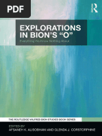 Bions Theory of Containment Ch12 | PDF | Object Relations Theory ...