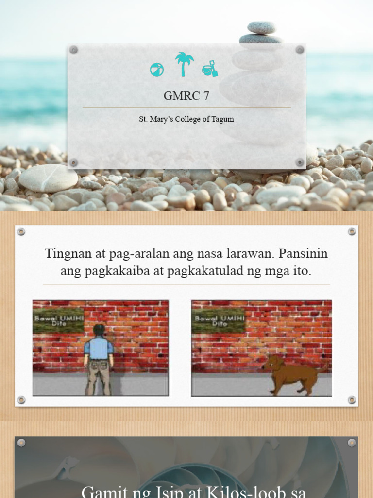 GMRC 7 - U1 - L1 | PDF