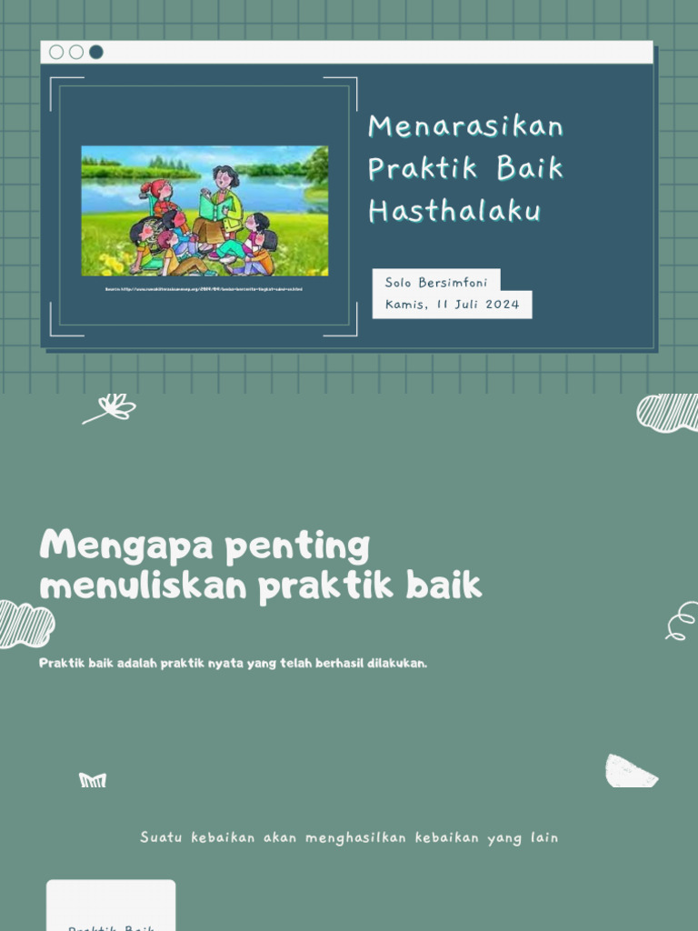 Menarasikan Praktik Baik Hasthalaku | PDF