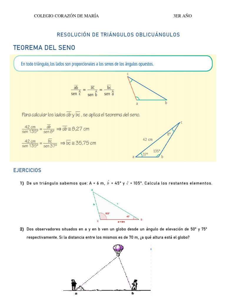 Triangulos | PDF | Triángulo | Geometría euclidiana