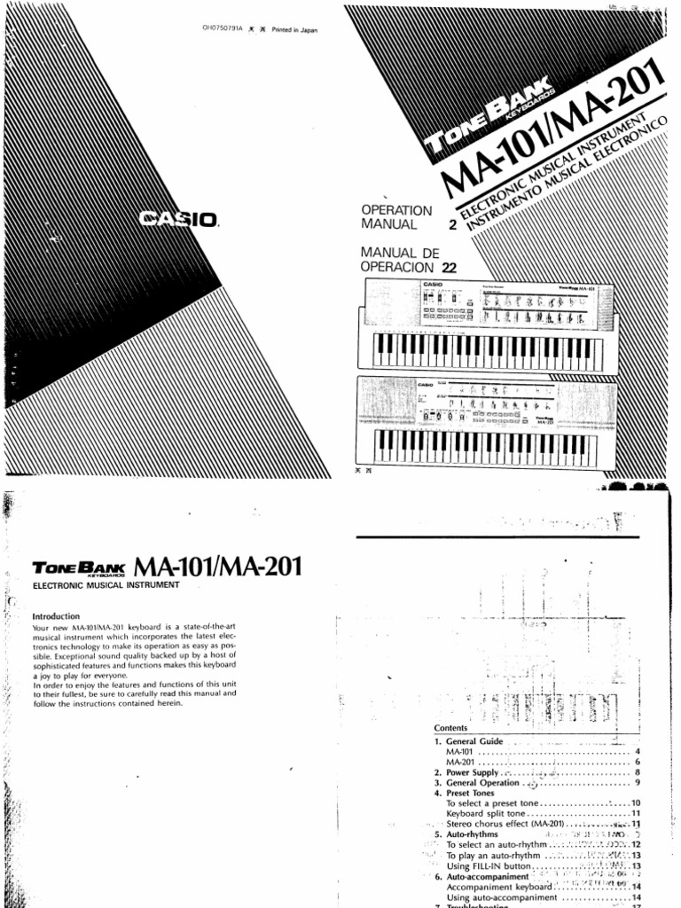 tonebank_ma101 | PDF